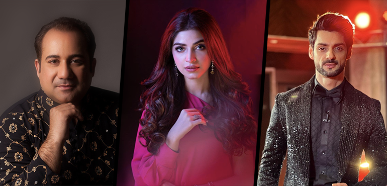 Kinza Hashmi paired up with Karan Wahi in Rahat Fateh Ali Khan’s new ...